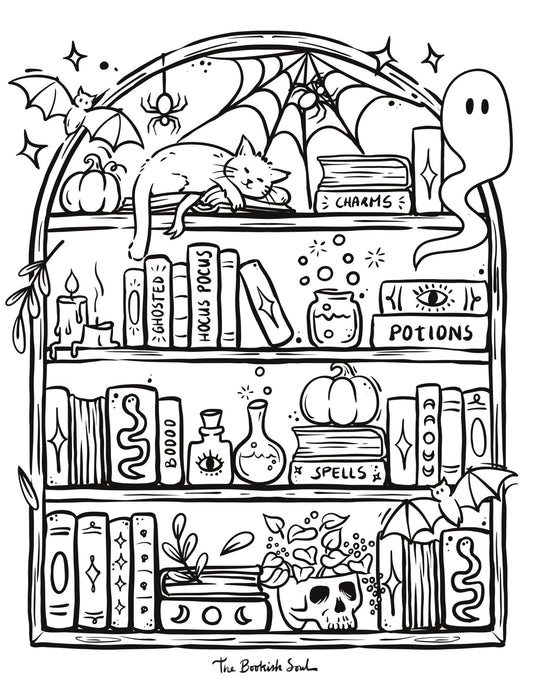 Free Coloring Pages – The Bookish Soul